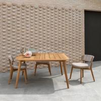 China Modern Outdoor Furniture Patio Furniture Outdoor Chairs Garden Teak Weaving Chair for Villa Courtyard for sale