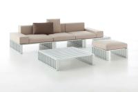 China Modern Aluminum Outdoor Patio Furniture Garden Aluminum Sofa Set for Hotel Restaurant Banquet Home and Coffee for sale