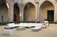 China Modern Aluminum Outdoor Patio Furniture Garden Aluminum Sofa Set for Hotel Restaurant Banquet Home and Coffee for sale