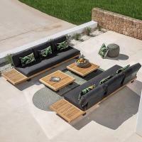 China Outdoor Aluminum Furniture Garden Aluminum Sofa Set for Aluminum Material for sale