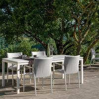 China Weather-Resistant Aluminum Rattan Patio Chair for Hotel Restaurant Banquet Home and Coffee for sale