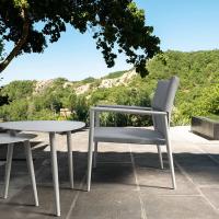 China Weather-Resistant Aluminum Rattan Patio Chair for Hotel Restaurant Banquet Home and Coffee for sale