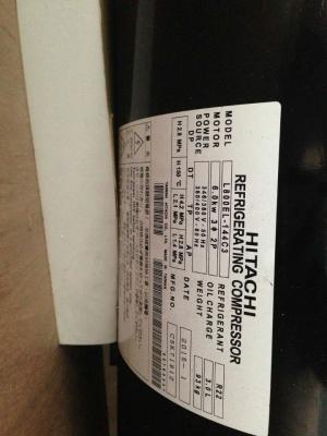 China low tempture black hitachi horizontal scroll compressor FL800EL-144C3 for sale