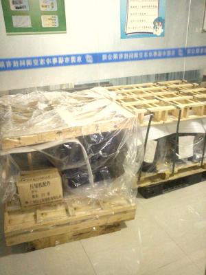 China low tempture black hitachi horizontal scroll compressorL1000EL-180C3   Special low temperature freezing and cold storage for sale