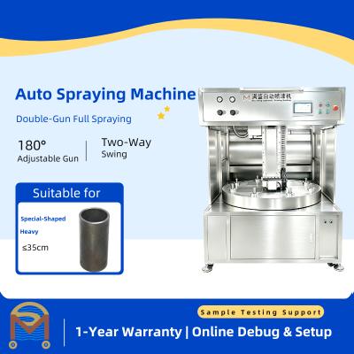 China Intelligent Spray Painting Equipment, Automatic Coating Machine for Metal Pipe Surface Spraying for sale