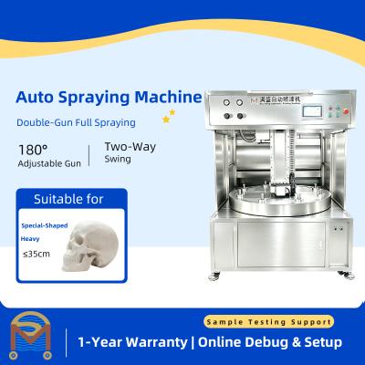 China Industrial Plastic Spraying Equipment, Automated Paint Machine for Toy Crafts Oil Coating for sale