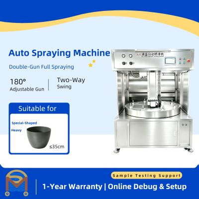 China Heavy Duty Metal Coating Equipment, Smart Sprayer for Hardware Fittings Paint Finishing for sale