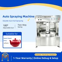 China Intelligent Spray Coating Machine, Automatic Painting Equipment for Ceramic Teapot Glaze Surface Spraying for sale