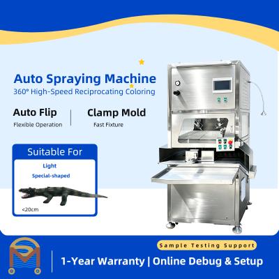 China Automatic Spray Painting Machine, Coating Equipment for Plastic Crocodile Toy Surface Spraying for sale