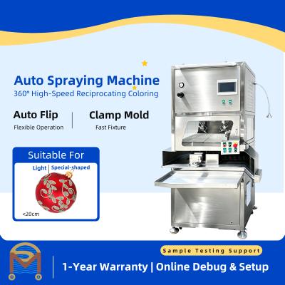 China Automatic Spray Painting Machine, Coating Equipment for Toy Color Ball Surface Spraying Treatment for sale