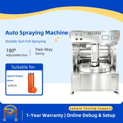 China Automatic Spray Painting Machine, Coating Equipment for Metal Vacuum Flask Surface Spraying for sale