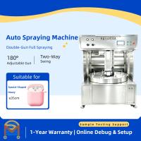China Automatic Spray Painting Machine, Coating Equipment for Plastic Earphone Housing Surface Spraying for sale
