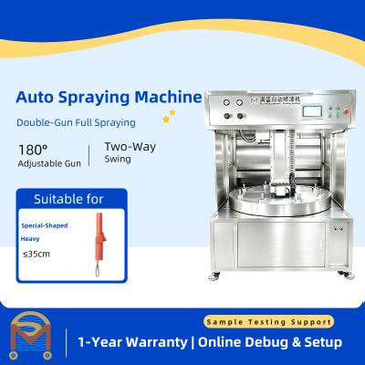 China Automatic Spray Painting Machine, Coating Equipment for Hair Curler Shell Surface Spraying for sale