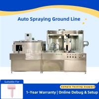 China Automatic Spray Painting Machine, Coating Equipment for Plastic Hair Dryer Shell Spraying for sale