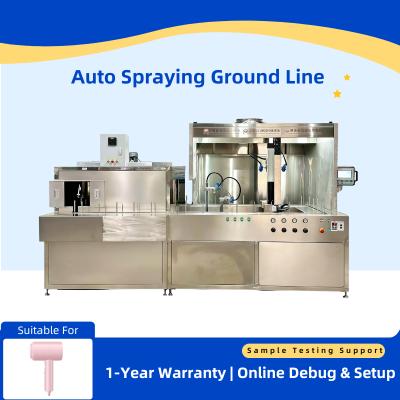 China Automatic Spray Painting Machine, Coating Equipment for Plastic Hair Dryer Shell Spraying for sale