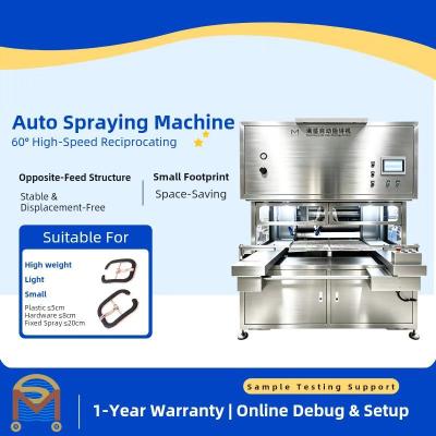 China Automatic Spray Painting Machine Coating Equipment for Shoe Decoration Buttons for sale