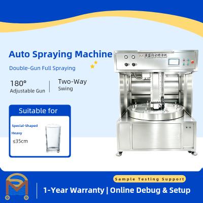 China Automatic Spray Painting Machine, Coating Equipment for Glass Cup Spraying & Glass for sale