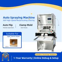 China 200*7a Automated Oil Glaze Coating Machine for Small Plastic Toy Parts Spray Painting for sale