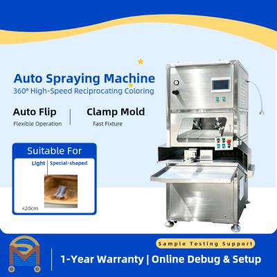 China 200*7a Automated Oil Glaze Coating Machine for Small Plastic Toy Parts Spray Painting for sale