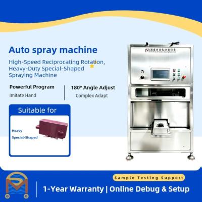 China Mansheng 500X8 High-Speed Reciprocating Spray Coating Machine with 8-Axis Servo Drive System for sale