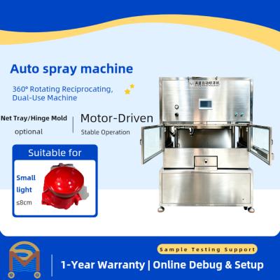 China 500X7B Dual-Color Reciprocating Spray Painting Machine with 7-Axis Servo Drive System for sale