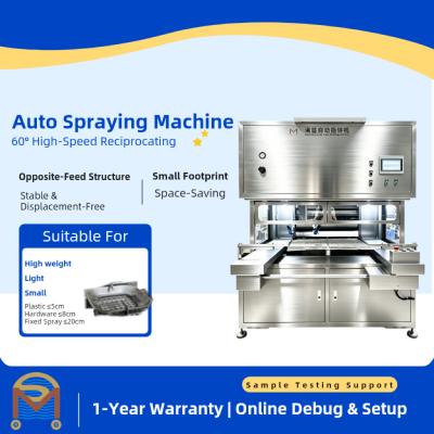China Mansheng 600X5B 5-Axis Automatic Spray Painting Machine with Dual Gun Independent Control for sale