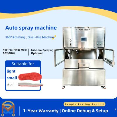 China Shoe Edge Spray Coating Machine Automatic System for Footwear Sole Edge Surface Painting for sale