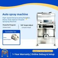 China 200X7B Seven-Axis Automatic Plastic Spray Painting Machine with 360-Degree Rotating Dual-Gun System for sale