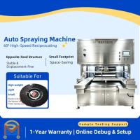 China 600X5B Five-Axis Automatic Bulk Spray Painting Machine with 360-Degree Rotating Dual-Gun System for sale