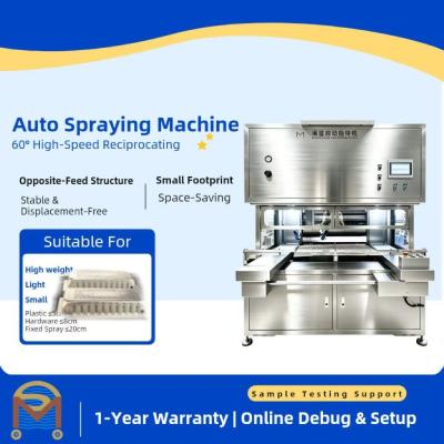 China 600X5B Five-Axis Automatic Spray Painting Machine with 360 Degree Rotating Dual Spray Guns for sale
