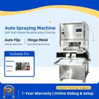 China 200X7B Seven-Axis Precision Hinge Mold Automatic Spray Painting Machine with Dual Independent Gun System for sale