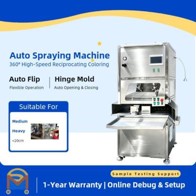 China 200X7B Seven-Axis Precision Hinge Mold Automatic Spray Painting Machine with Dual Independent Gun System for sale
