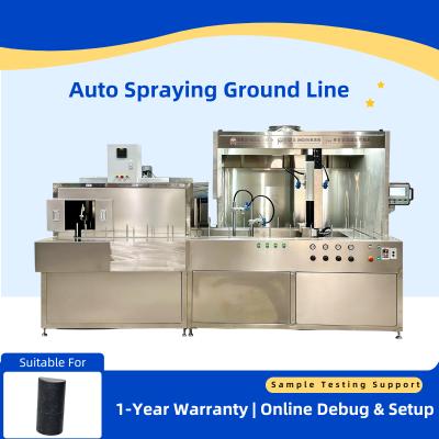 China Perfume Bottle Casing Automatic Spray Coating Machine for Water Based Paint Finishing for sale