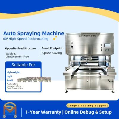 China 600X5B Five-Axis Automatic Spray Painting Machine with 360° Rotary Dual Guns for Small Auto & Motorcycle Parts for sale