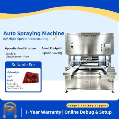 China 360-Degree Rotating Spray Gun Automatic Painting Machine for Hardware Components for sale