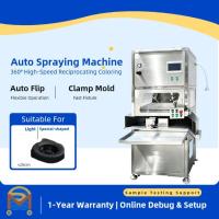 China 200X7A Automatic Spray Painting Machine 360 Degree Rotary Spraying Seven Axis Closed Loop Stepper Drive for sale