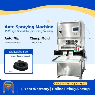 China 200X7A Automatic Spray Painting Machine 360 Degree Rotary Spraying Seven Axis Closed Loop Stepper Drive for sale