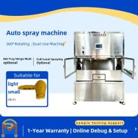 China Automatic Spraying Equipment for Hair Dryer Housing with Anti-scratch Water-based & UV Protective Coating Machine for sale