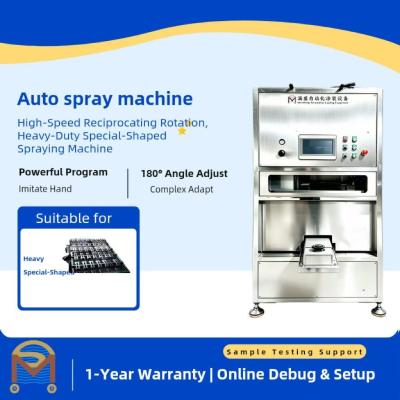 China Automatic Spraying Equipment for Hardware Fittings with Anti-rust Water-based and UV Protective Coating Machine for sale