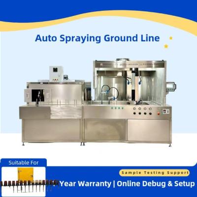 China Automatic Spraying Coating Machine for Plastic Cup Surface Painting Treatment for sale