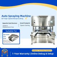 China Automatic Spraying Machine for Brake Pads with Auto Painting Coating Production Line for sale