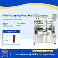 China Automatic Spray Painting Machine for Stainless Steel Cups Surface Coating Treatment Equipment for sale