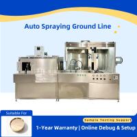 China Intelligent Automated Robotic Coating Workstation for Powder Compact Cases for sale