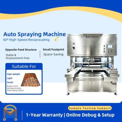 China 600X5B 360-Degree Rotating Spray Gun Automatic Painting Machine for Poop Toys Uniform Surface Painting for sale