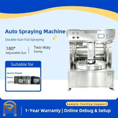China 300X6 Rotary Table Six Axis Closed Loop Stepper Spray Painting Machine for Door Lock Surface Coating for sale