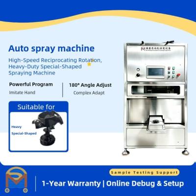 China 500X8 Eight Axis Servo Reciprocating Spray Painting Machine for Electric Vehicle Head Shell Surface Coating for sale