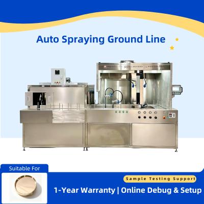 China Plastic Bottle Caps Precision Robotic Spraying System for Uniform Paint Finishing for sale