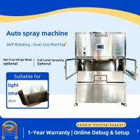 China Automatic Powder Coating Machine for Hardware Castings and Metal Casting Parts Surface Spraying Production Line for sale
