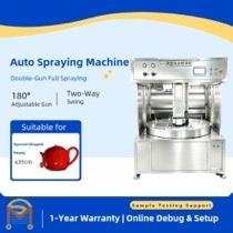 China Automatic Powder Coating Machine for Teapot Surface Spraying with Metal & Ceramic Compatibility for sale