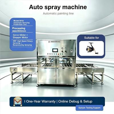China Automatic Spraying Equipment for Fishing Spinning Reels for sale